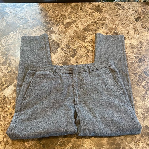 Goodfellow & Co | Pants | Goodfellow Heather Grey Slim Wool Blend Pants ...